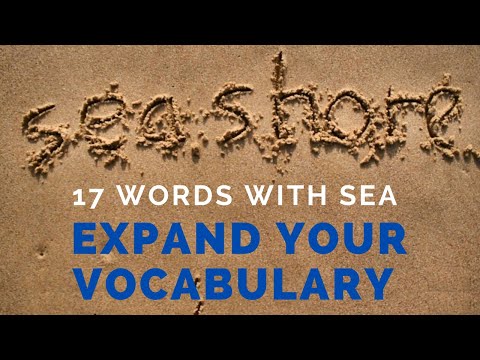 QUIZLET TEST & mini beach lesson COMPOUND WORDS with SEA