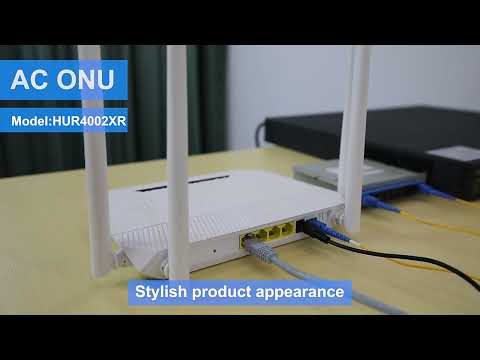 Epon Xpon Dual Frequency Onu 2.5G 4G WIFI have Router Compatible Huawei ZTE Fiberhome 4ge onu