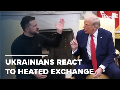 Ukrainian community reacts to Trump and Zelensky's Oval Office clash
