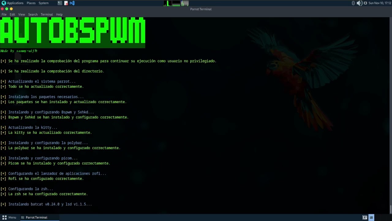 Script AutoBspwm