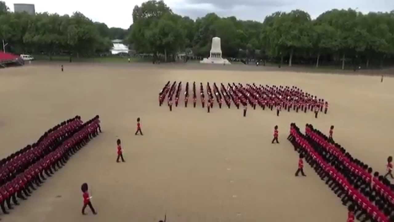 Guard Mount - Trooping the Colour Rehearsal 2015