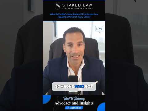 New Florida Tort Reform: Statute of Limitations Changes Explained
