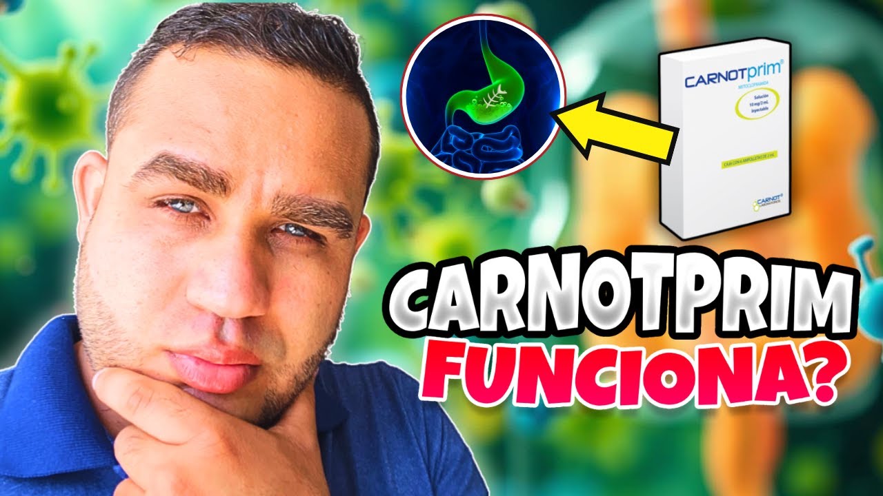 CARNOTPRIM 10 mg Metoclopramida PARA QUE SIRVE | Solucion dosis para niños | Carnotprim lp