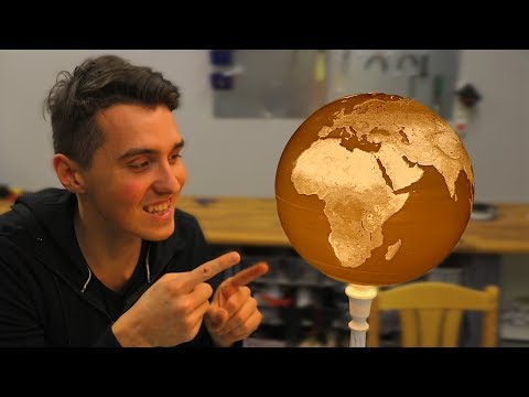 Spherical Lithophane - World Map by RCLifeOn - Thingiverse
