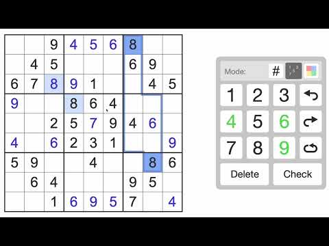 Los Angeles Times Impossible Sudoku Solution for June 15, 2025