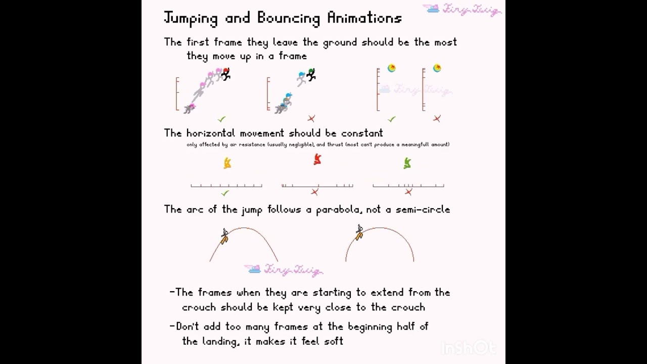Jumping and Bouncing Animation Tutorial #animation #animationmeme #bouncingball