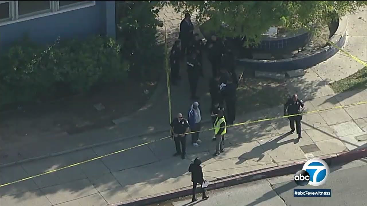 2 students stabbed during dispute near Los Angeles High School, police say