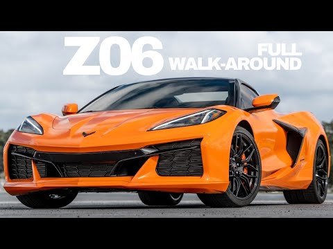 2023 Corvette Z06 | Full Walk-Around, Engine Noise, and more! #c8corvette #z06