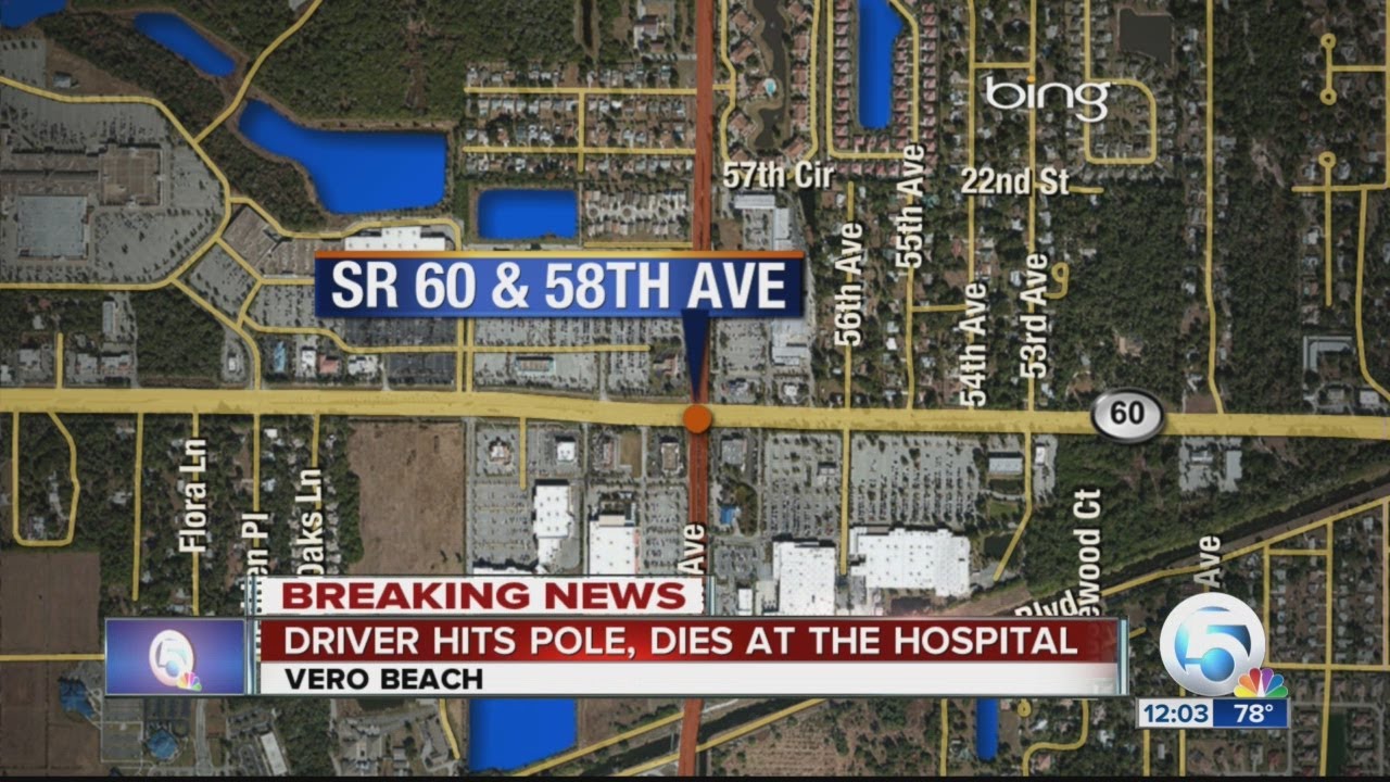 Driver killed in Vero Beach crash