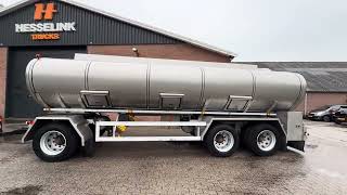 Autocysterna przyczepa Magyar VM Tarm 19.000L RVS/INOX Melk/Milk/Milch ...
