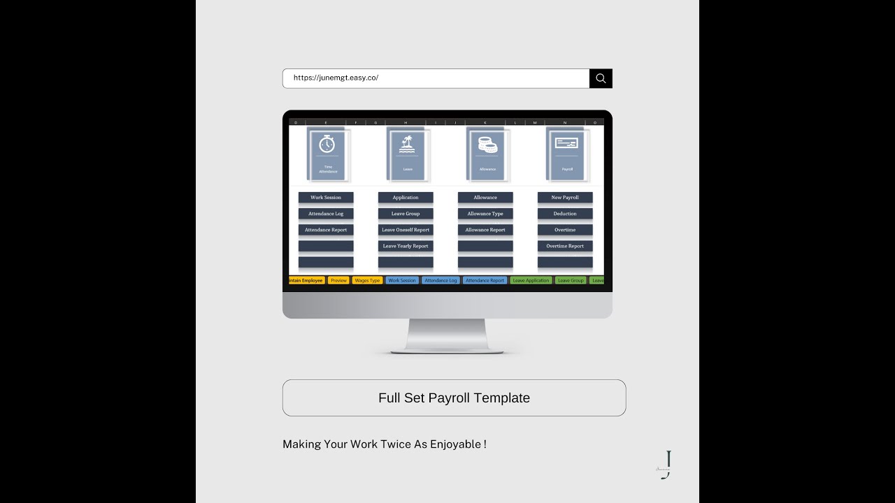 Full Set Payroll Template