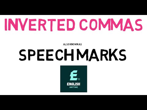 Inverted Commas (Read Along) | Learn English Grammar