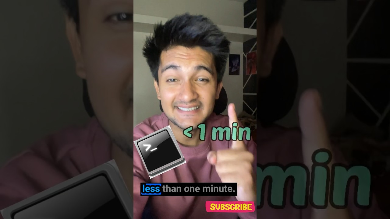 Learn Shell Scripting in Less than 1 minute Tutorial 😱 #bash #devops