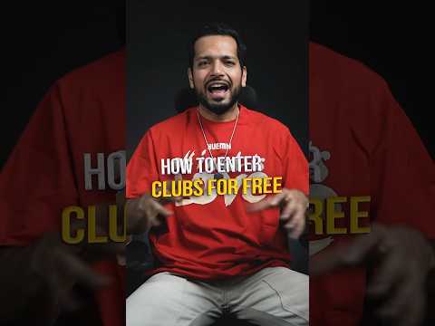 How To Enter Clubs For Free? #shorts