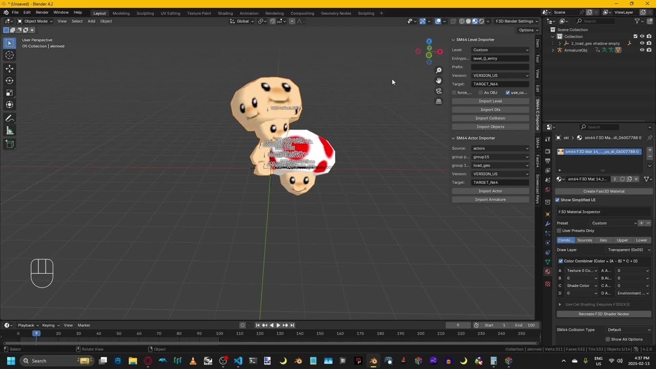 Fast64 SM64 Import Tutorial