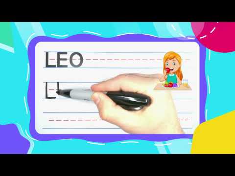 How To Write LEO | Write With Me! -- FOR KIDS