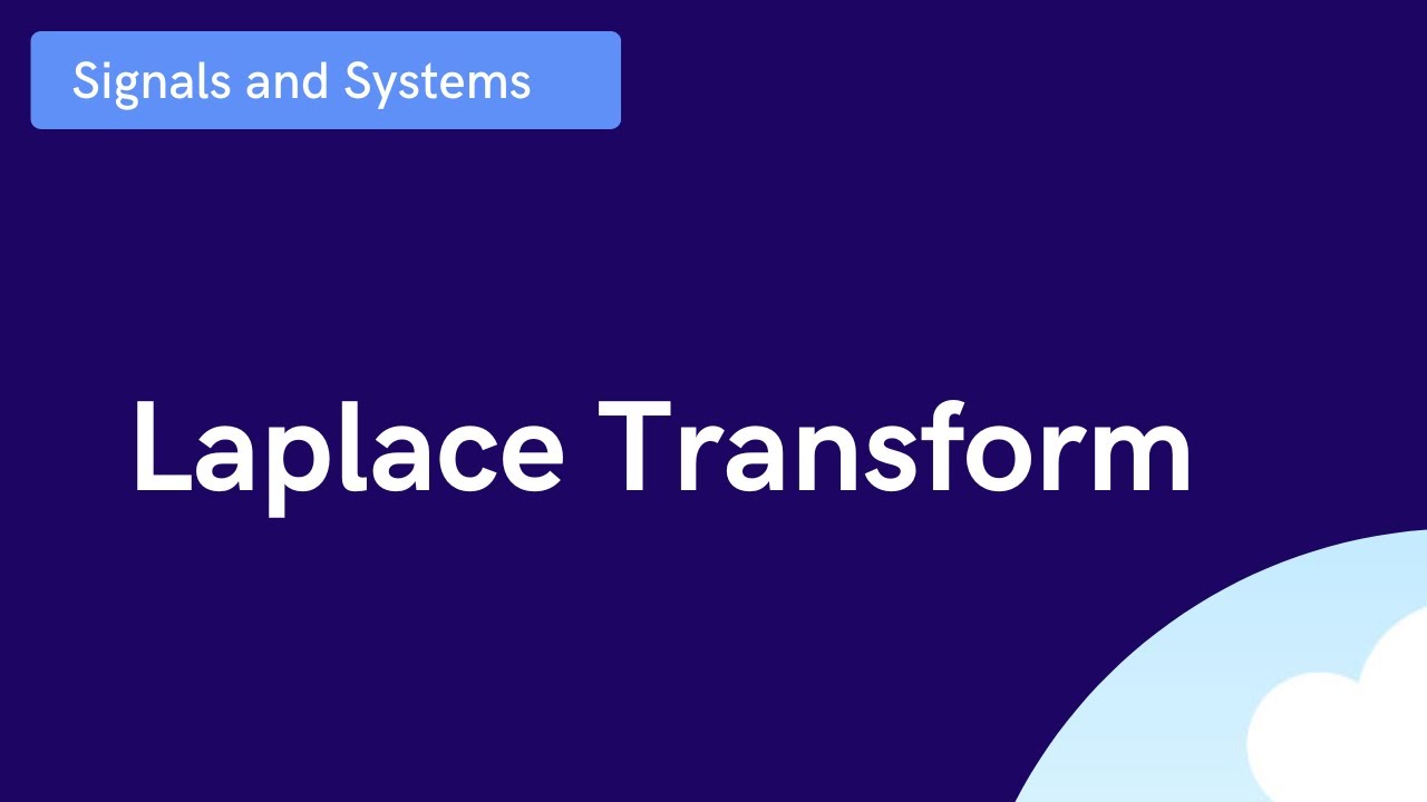 L06. Laplace Transform #lecture #new #signal #system #engineering