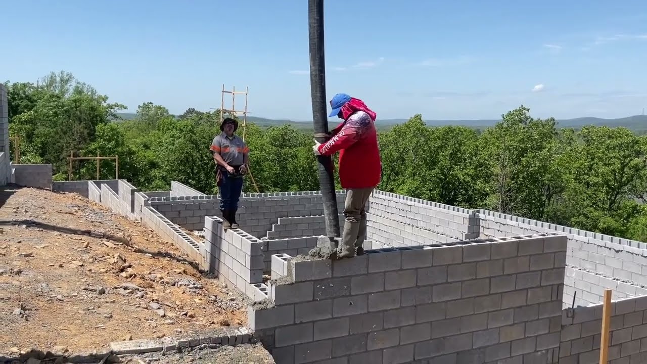 Footing & Concrete Block Walls