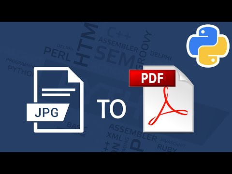 Convert Images To PDFs With Python