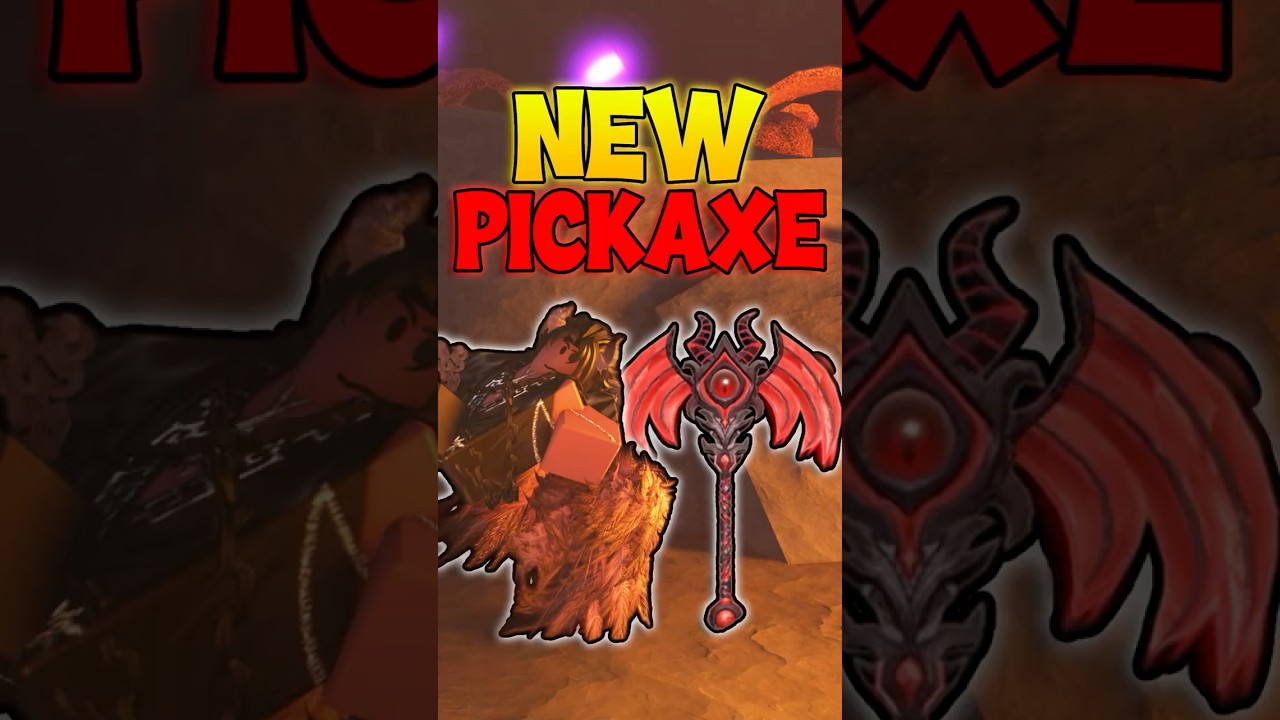 Demonic Pickaxe The Forge Full Guide! How To Get The Demonic Pickaxe The Forge!