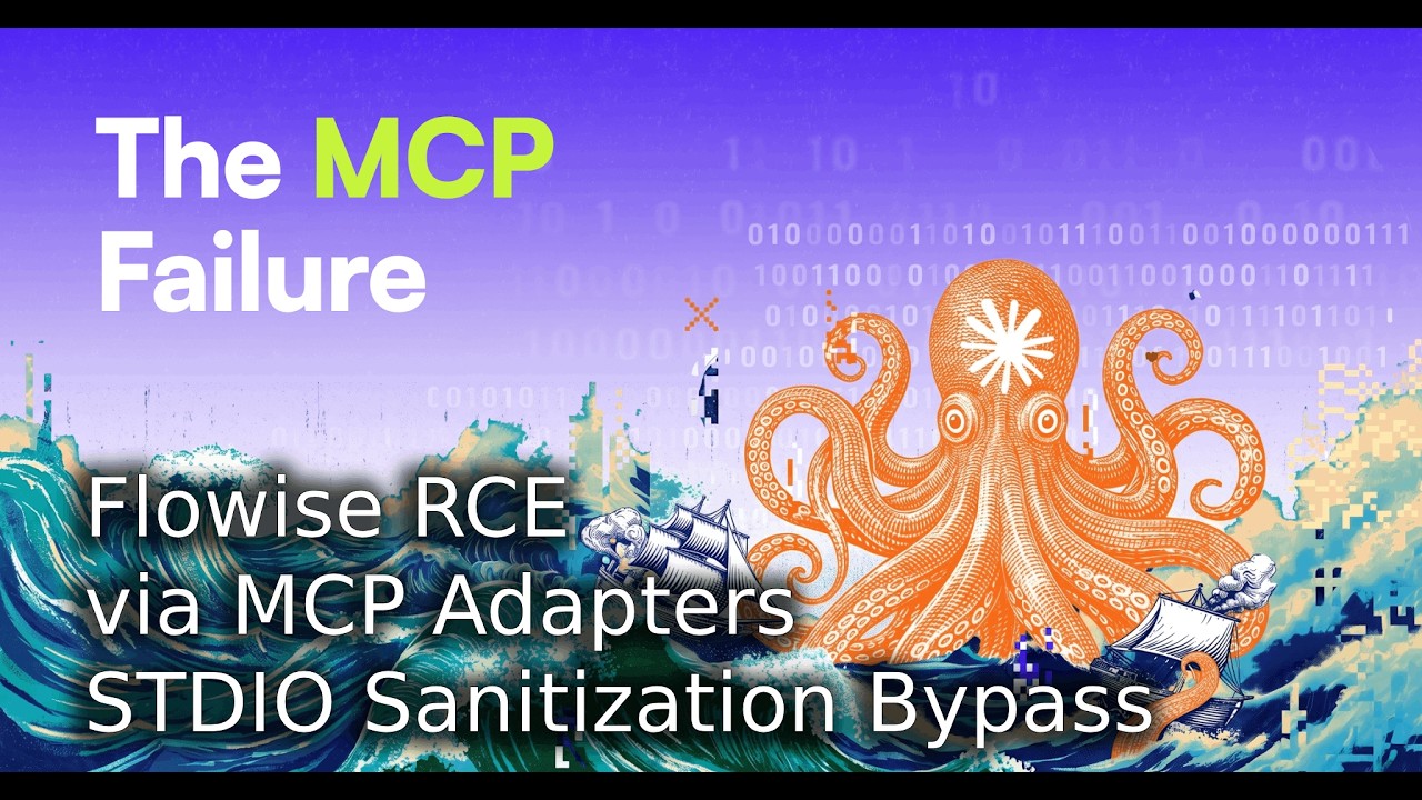 CVE-2026-40933 - Flowise RCE via MCP Adapters STDIO Sanitization Bypass