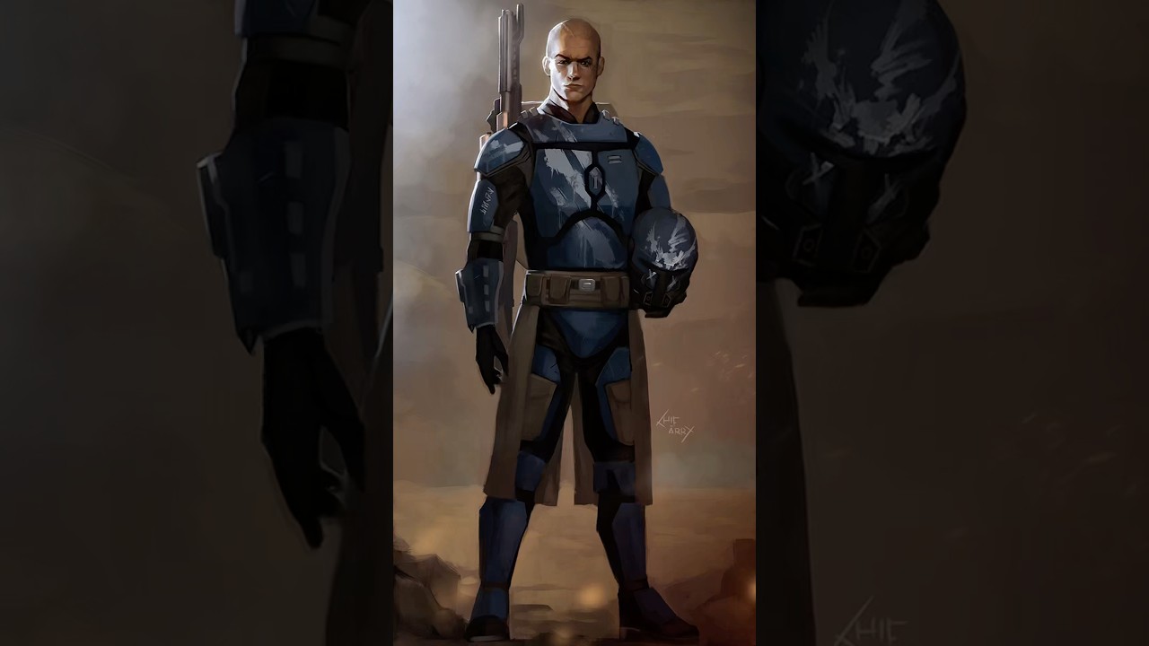 there was a clone trooper that wore Mandalorian armor
