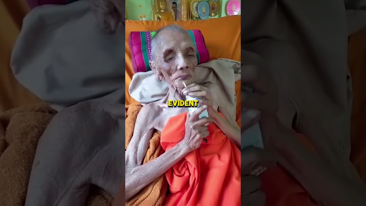 OMG!!!Luang Pho Yai - 109 year old Thai monk. #history #historyfacts