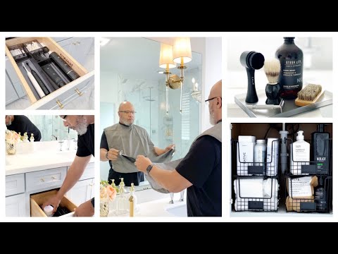 How To: Organize Under Your Husband's Bathroom Sink