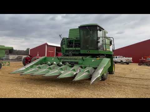 John Deere 7720 Titan II Combine w/ 6 Row Corn Head (off site) - Lee ...