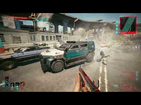 Tech weapon build destroyed Maxtac squads - Cyberpunk 2077