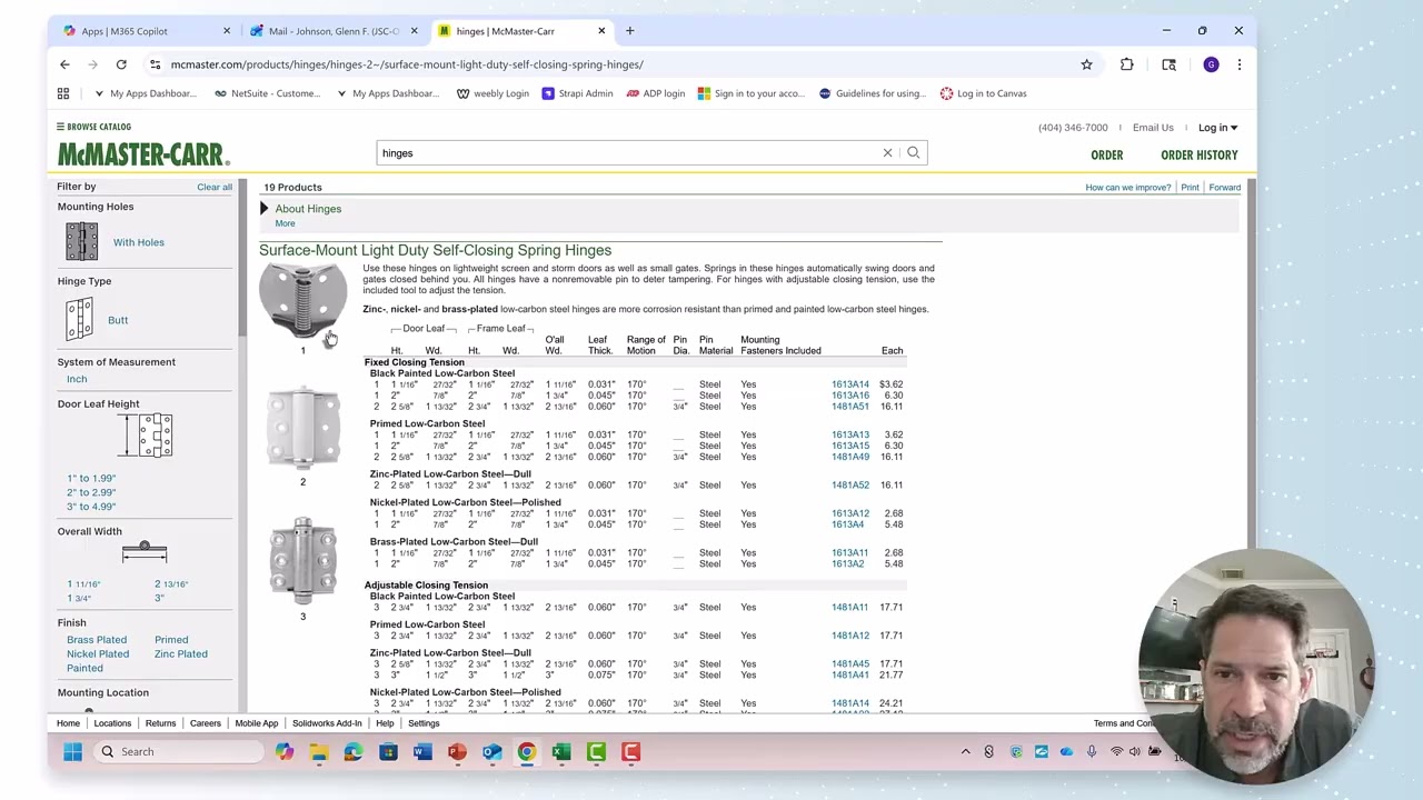 Mcmaster-Carr walk through