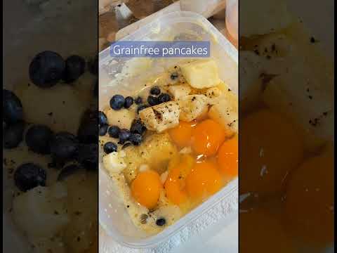 Grainfree pancakes made by Christy