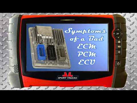Symptoms of a bad ECM PCM ECU