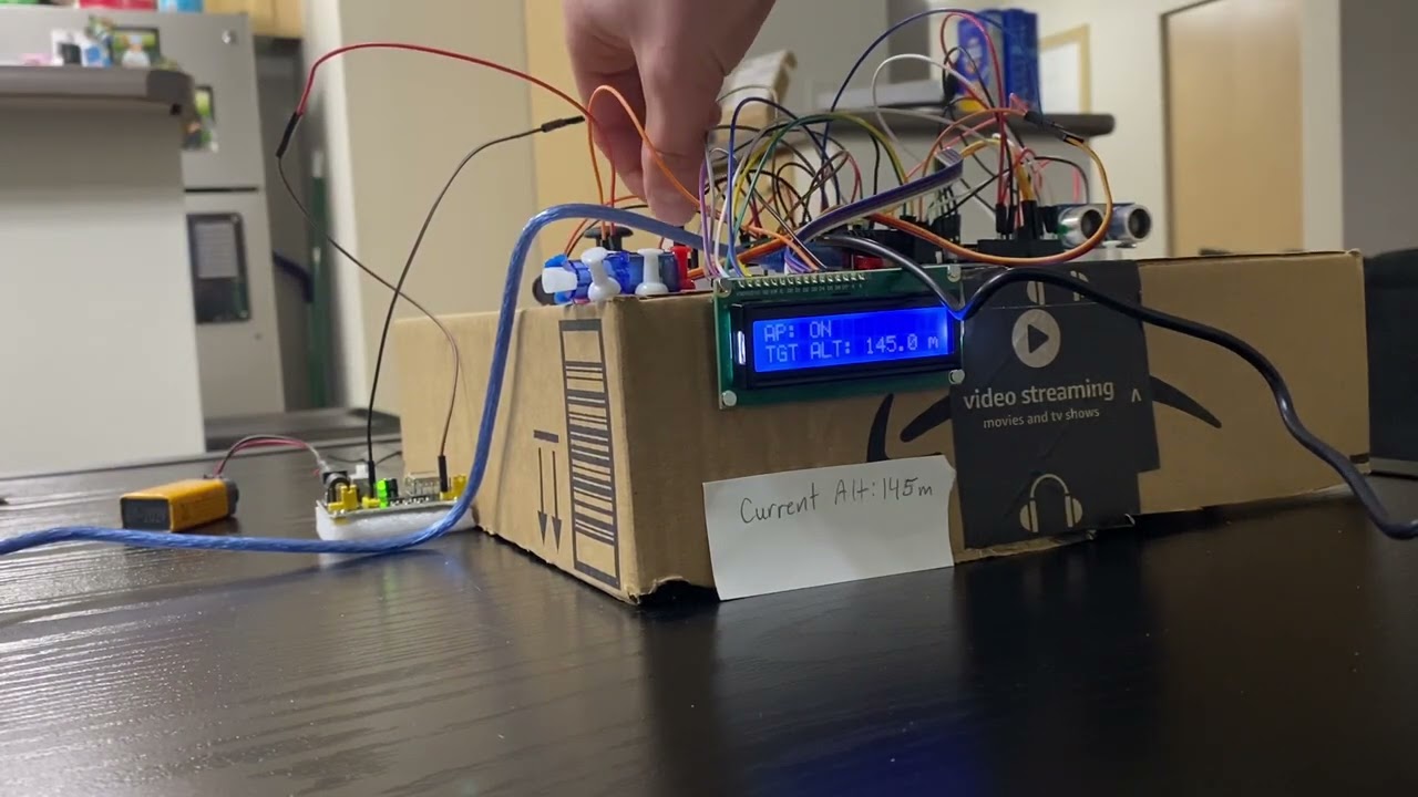 Arduino Automatic Pitch Control System