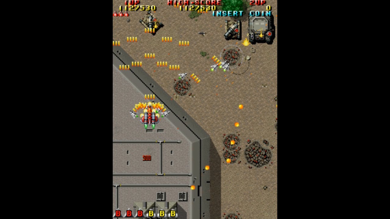 Raiden II (Arcade) - 1 loop clear