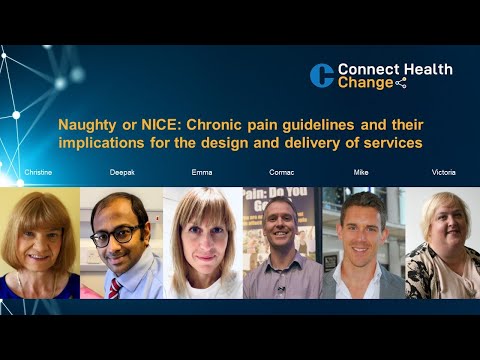 Naughty or NICE: Chronic pain guidelines and their implications - 14.04.21