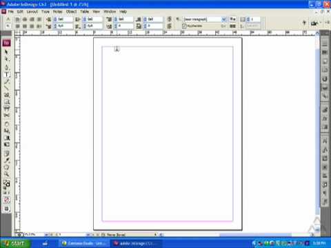 Adobe InDesign CS3 Tutorials | Charlottesandall2's Blog