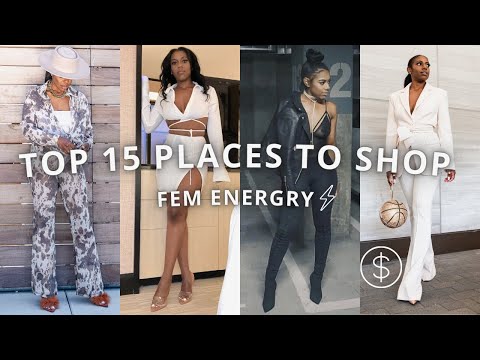 15 Top Online Clothing Stores To Tap Into Your Feminine Energy | Shop With Me