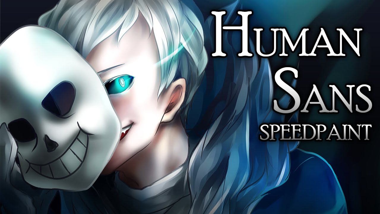 【Speedpaint】Sans (Human version) - Undertale