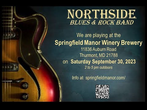 2023 Gig at Springfield Manor Winery Distillery Brewery September 30th