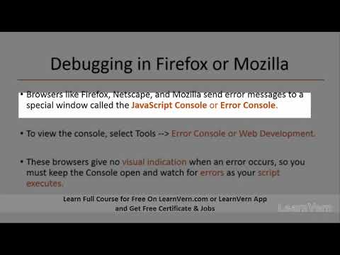 What Is Debugging In Javascript In Hindi? - Free On LearnVern