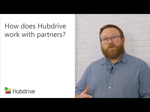 How does Hubdrive work with partners?