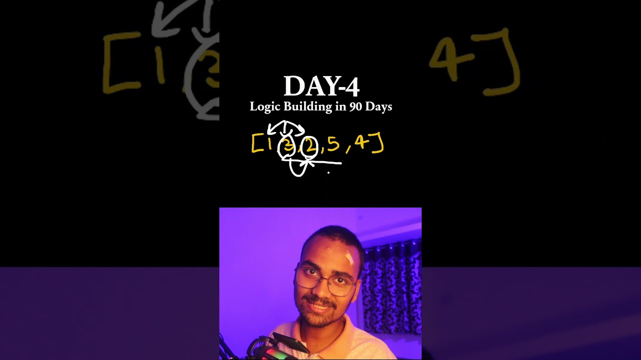 Day-4: Jagged Swap| Codeforces coding question #dsa #coding #90dayschallenge #logicbuilding