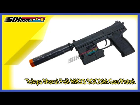 [Tokyo Marui] Full MK23 SOCOM Gas Pistol[Fixed Slide Ver.]