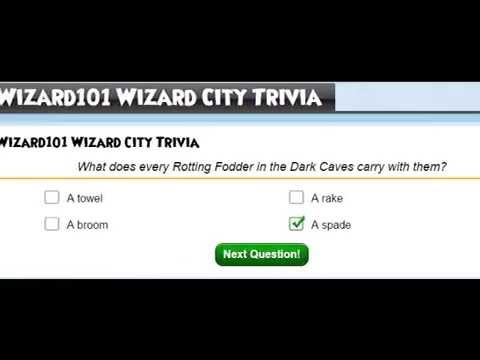 Wizard101 - wizard city trivia