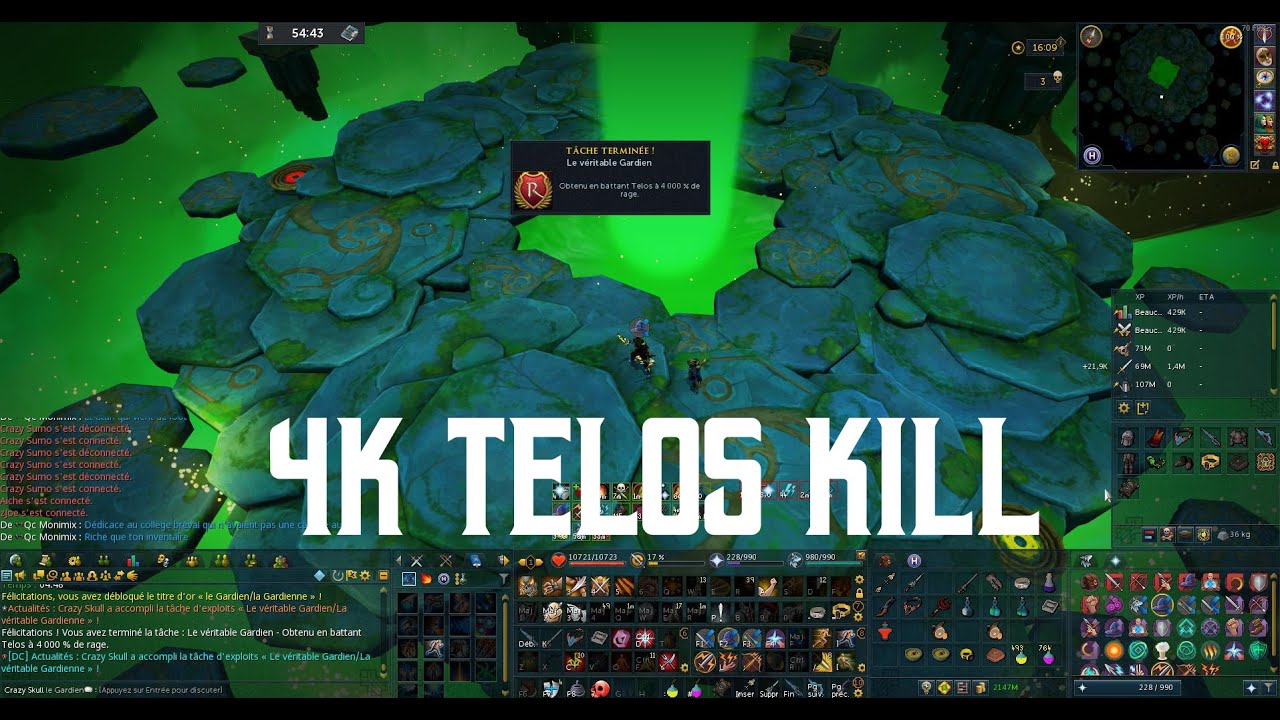 Telos 4k Melee - Full kill