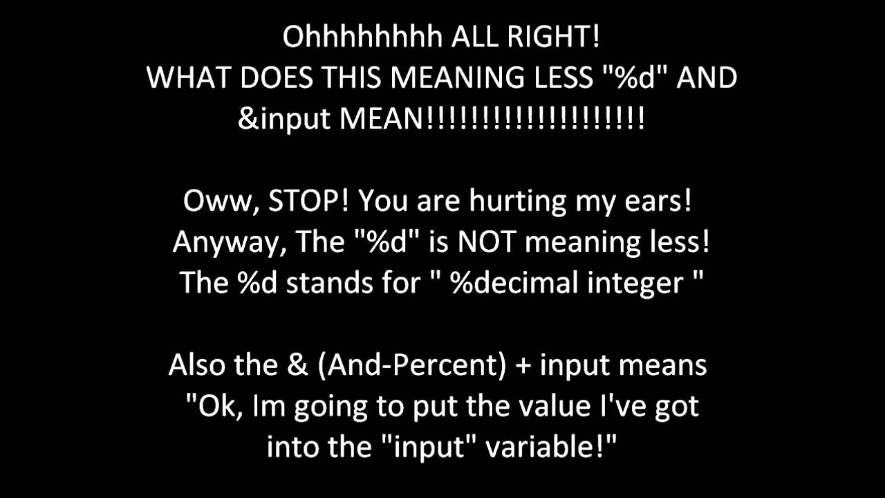 C Programming Tutorial - Part 3 Variables (Using integers)