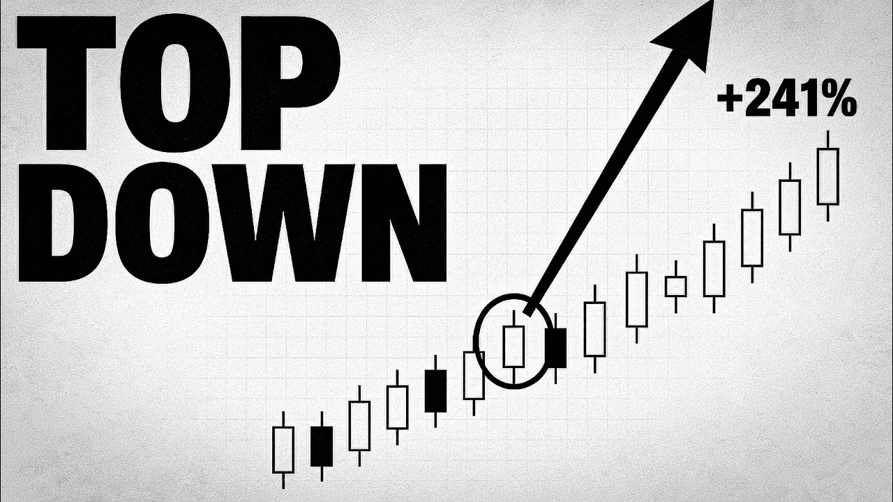This Simple Top Down Multi Timeframe Trading Strategy Hits Sniper Entries