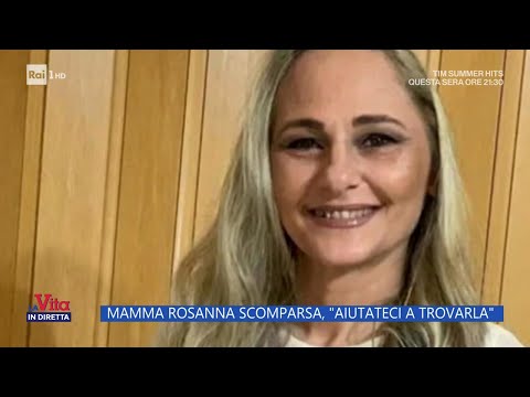 Mamma Rosanna scomparsa, "Aiutateci a trovarla" - La Vita in diretta 13/06/2025