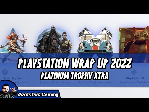 Checking Out My PlayStation Wrap Up for 2022! How many Plats this year??? | PLATINUM HUNTERS XTRA